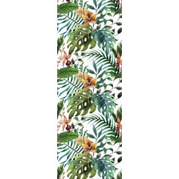 Vinyltapete queence "Tor", bunt, B:0,9m L:2,5m, Vinyl, Tapeten, 90x250cm, selbstklebend, kinderleichte Anbringung,, Sticker