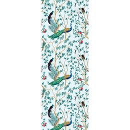 Vinyltapete queence "Carol", bunt, B:0,9m L:2,5m, Vinyl, Tapeten, 90x250cm, selbstklebend, kinderleichte Anbringung,, Sticker