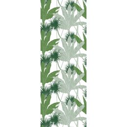 Vinyltapete queence "Amar", gr&uuml;n, B:0,9m L:2,5m, Vinyl, Tapeten, 90x250cm, selbstklebend, kinderleichte Anbringung,, Sticker