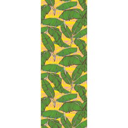 Vinyltapete queence "Emery", gr&uuml;n, B:0,9m L:2,5m, Vinyl, Tapeten, 90x250cm, selbstklebend, kinderleichte Anbringung,, Sticker