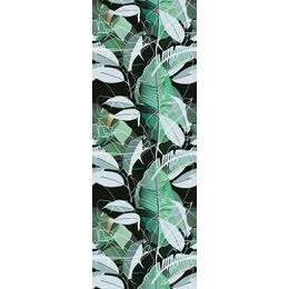 Vinyltapete queence "Carlotta", schwarz, B:0,9m L:2,5m, Vinyl, Tapeten, 90x250cm, selbstklebend, kinderleichte Anbringung,, Sticker