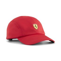 Flex Cap Puma "Scuderia Ferrari Lifestyle Cap Erwachsene", Gr. onesize, rosso corsa rot, Futter: 100% Polyester, unifarben, Caps