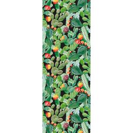 Vinyltapete queence "Enni", gr&uuml;n, B:0,9m L:2,5m, Vinyl, Tapeten, 90x250cm, selbstklebend, kinderleichte Anbringung,, Sticker