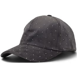 styleBREAKER "Samt Baseball Cap mit Strass" 1 Stk.
