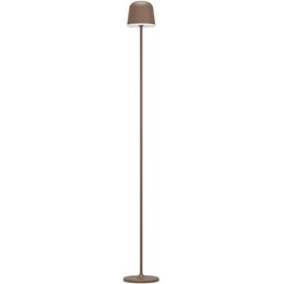 Eglo Stehlampe "MANNERA-L Stehlampe - Alu, Stahl - LED - 4,3W - IP54", rostbraun, 1, &Oslash; 16cm H: 140cm, 1 Stk., Leuchten, Standleuchte, Leselampe, Wohzimmer, Schlafzimmer, H140 x &Oslash;16 cm, Stehlampe