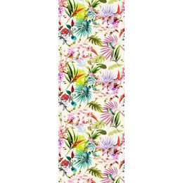 Vinyltapete queence "Dalia", bunt, B:0,9m L:2,5m, Vinyl, Tapeten, 90x250cm, selbstklebend, kinderleichte Anbringung,, Sticker