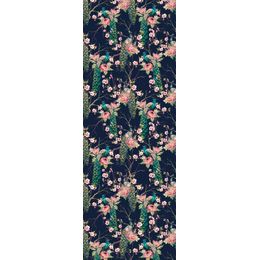 Vinyltapete queence "Freya", bunt, B:0,9m L:2,5m, Vinyl, Tapeten, 90x250cm, selbstklebend, kinderleichte Anbringung,, Sticker