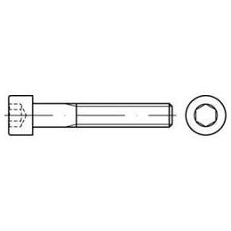 TOOLCRAFT TO-5441856 Zylinderschrauben 3.5 mm 22 mm Innensechskant 83912 Stahl A5 200 St.