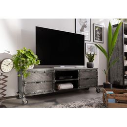 TV-Board Mango 170x40x60 grau lackiert HEAVY INDUSTRY #133