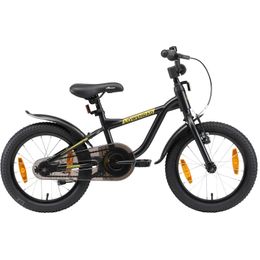 Kinderfahrrad L&Ouml;WENRAD "Sport" Gr. 23, schwarz, Fahrr&auml;der, Kinder, 23cm, 16 Zoll (40,64cm)