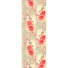 Vinyltapete queence "Flo", bunt, B:0,9m L:2,5m, Vinyl, Tapeten, 90x250cm, selbstklebend, kinderleichte Anbringung,, Sticker