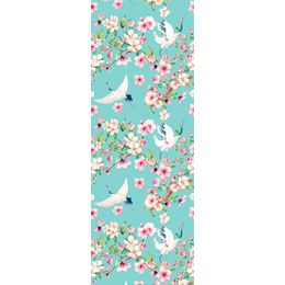 Vinyltapete queence "Anja", bunt, B:0,9m L:2,5m, Vinyl, Tapeten, 90x250cm, selbstklebend, kinderleichte Anbringung,, Sticker
