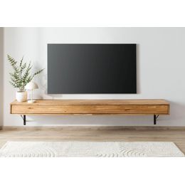 Lowboard Wildeiche 180x43x17 natur ge&ouml;lt WIEN #215