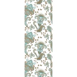 Vinyltapete queence "Gates", wei&szlig;, B:0,9m L:2,5m, Vinyl, Tapeten, 90x250cm, selbstklebend, kinderleichte Anbringung,, Sticker