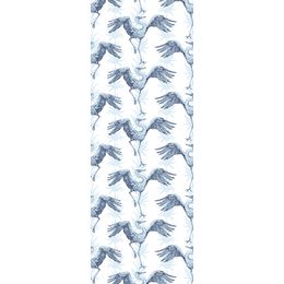 Vinyltapete queence "Iontoithoa", wei&szlig;, B:0,9m L:2,5m, Vinyl, Tapeten, 90x250cm, selbstklebend, kinderleichte Anbringung,, Sticker