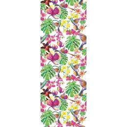 Vinyltapete queence "Ike", bunt, B:0,9m L:2,5m, Vinyl, Tapeten, 90x250cm, selbstklebend, kinderleichte Anbringung,, Sticker