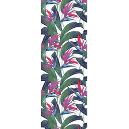 Vinyltapete queence "Ilana", bunt, B:0,9m L:2,5m, Vinyl, Tapeten, 90x250cm, selbstklebend, kinderleichte Anbringung,, Sticker