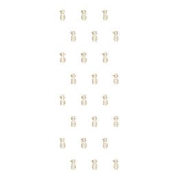 Vinyltapete queence "Ealea", gold, B:0,9m L:2,5m, Vinyl, Tapeten, 90x250cm, selbstklebend, kinderleichte Anbringung,, Sticker
