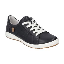 Sneaker Josef Seibel "Caren 01, schwarz", Herren, Gr. 36, schwarz, Obermaterial: 100% Rindsleder Leather cow., Schuhe Sneaker