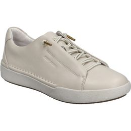 Sneaker Josef Seibel "Claire 24, creme", Herren, Gr. 40, beige (creme), Obermaterial: 100% Rindsleder Leather cow., Schuhe Sneaker