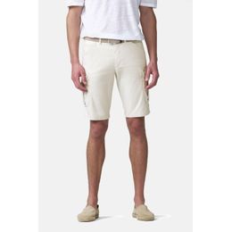 Cargohose MEYER "B-Orlando 1-3040", Herren, Gr. 60, Normalgr&ouml;&szlig;en, kitt, 96% Baumwolle, 4% Elasthan, unifarben, regular fit kurz, Hosen Cargohose, in Regular-Fit