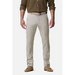 MEYER Herren Chinos "New York 1-5074", beige, Gr. 48, unifarben, 98% Baumwolle, 2% Elasthan, Hosen, in Regular-Fit