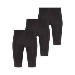 Panty Jockey "Skimmies", Damen, Gr. L, schwarz, Single Jersey, Obermaterial: 86% Polyamid, 14% Elasthan, unifarben, Unterhosen Panty, (3er Pack), nahtloses Design, Mikrofaser