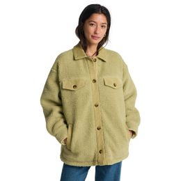 Blusenjacke Billabong "Coastal Waves", Damen, Gr. L, cactus gr&uuml;n, Obermaterial: 100% Microfaser;, Jacken Blusenjacke