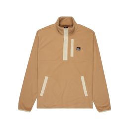 Fleecejacke Quiksilver "No Destination", Herren, Gr. L, khaki, Obermaterial: 100% Microfaser;, Jacken Fleecejacke