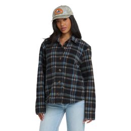 Fleecepullover Billabong "Breezy", Damen, Gr. L, schwarz sands, Obermaterial: 100% Polyester., Sweatshirts Fleecepullover