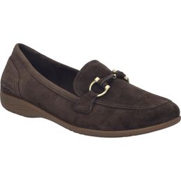 Ballerina Josef Seibel "Fenja 34, brasil", Damen, Gr. 39, braun (brasil), Obermaterial: 100% Rindsleder Leather cow., Schuhe Ballerina