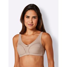 Soft-BH Viania, Damen, Gr. 75, Cup D, beige, 100% Baumwolle, BHs Soft-BH