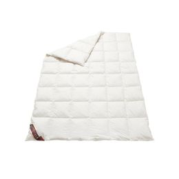 Daunenbettdecke SANNWELL Gr. 7, beige (natur), B:200cm L:200cm, 100% Baumwolle, Bettdecken