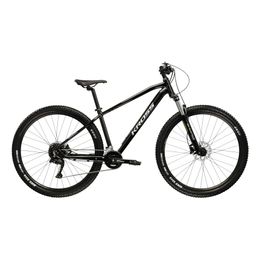 Mountainbike KROSS "KROSS Mountainbike Hardtail 27,5" Hexagon 5.0 schwarz 18 G&auml;nge" Gr. 38, schwarz, schwarz, Fahrr&auml;der, 38cm, 27,5 Zoll (69,85cm) hinten: 27,5 Zoll (69,85cm)