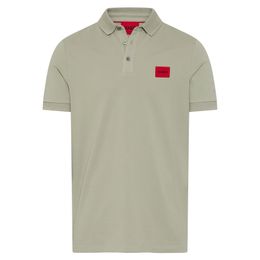 Poloshirt Hugo "Dereso", Herren, Gr. M, light, pastel gr&uuml;n337, Jersey, Obermaterial: 100% Baumwolle, unifarben, slim fit normal, Rundhals, B&uuml;ndchen, Shirts, Slim Fit, Kurzarm, Hugo Weblabel