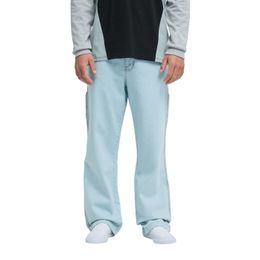 Loose-fit-Jeans Quiksilver "Quiksilver Carpenter", Herren, Gr. 29(XS/S), indigo light, Obermaterial: 99% Walkfrottier, 1% Elasthan;, Jeans