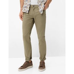5-Pocket-Hose Brax "Style CHUCK", Herren, Gr. 31, L&auml;nge 32, khaki, Web, 87% Baumwolle, 9% Elastomultiester, 4% Elasthan, Hosen 5-Pocket-Hose