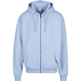 Sweatjacke Karl Kani "Karl Kani Herren", Herren, Gr. XL, light blau, 80% Baumwolle, 20% Polyester, Sweatjacken Sweatjacke