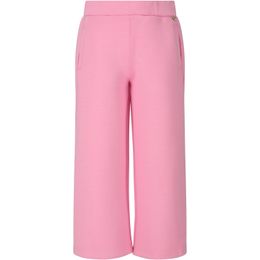 Sweathose ZIGZAG "Wera", Jungen, Gr. 128, EURO-Gr&ouml;&szlig;en, rosa, 54% Polyester, 40% Viskose, 6% Elasthan, unifarben, lang, Hosen Sweathose, atmungsaktiv