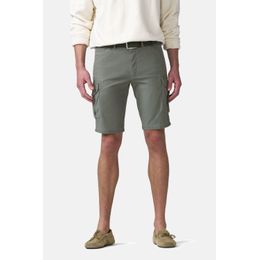 Cargohose MEYER "B-Orlando 1-3040", Herren, Gr. 62, Normalgr&ouml;&szlig;en, oliv, 96% Baumwolle, 4% Elasthan, unifarben, regular fit kurz, Hosen Cargohose, in Regular-Fit