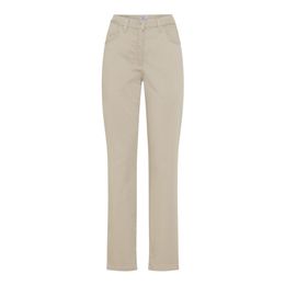 5-Pocket-Hose RAPHAELA BY Brax "Style CORRY", Damen, Gr. 44, Normalgr&ouml;&szlig;en, sand, Web, 86% Baumwolle, 10% Elastomultiester, 4% Elasthan, Hosen 5-Pocket-Hose