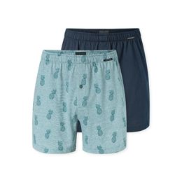 Weiter Boxer Schiesser "Boxershorts Multipacks", Herren, Gr. 7, 925, sonstiges, Single Jersey, Obermaterial: 100% Baumwolle, weit, Unterhosen, ideal als Geschenk, mit Eingriff