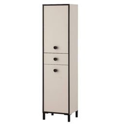 Pharao24.de Seitenschrank Hochschrank in modernem Design 164 cm hoch