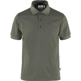 Fj&auml;llr&auml;ven FJ&Auml;LLR&Auml;VEN Crowley Pique Poloshirt Herren - Gr&ouml;&szlig;e M - grau