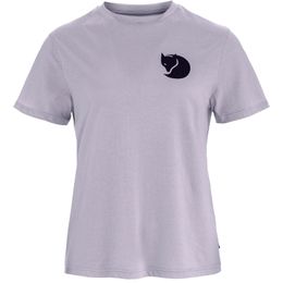 Fj&auml;llr&auml;ven FJ&Auml;LLR&Auml;VEN Fox Boxy Logo T-Shirt Damen - Gr&ouml;&szlig;e S - lila