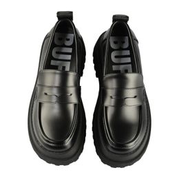 Sneaker Buffalo "Buffalo PLUTO LOAFER", Herren, Gr. 38, schwarz, Polyurethan, unifarben, Schuhe Sneaker