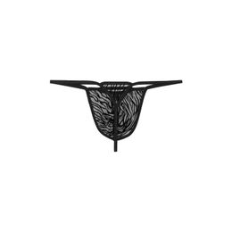 String WOH "String Personal Allure String 1er Pack", Herren, Gr. L, schwarz, Obermaterial: 85% Polyamid PA. 15% Elasthan EL., Unterhosen String