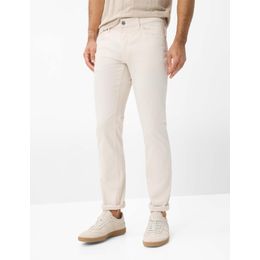 5-Pocket-Hose Brax "Style CHUCK", Herren, Gr. 33, L&auml;nge 34, sand, Web, 87% Baumwolle, 9% Elastomultiester, 4% Elasthan, Hosen 5-Pocket-Hose