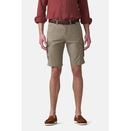 Cargohose MEYER "B-Orlando 1-3040", Herren, Gr. 29, Normalgr&ouml;&szlig;en, schlamm, 96% Baumwolle, 4% Elasthan, unifarben, regular fit kurz, Hosen Cargohose, in Regular-Fit