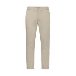 Chinohose Blend "Chinohose BHElmer", Herren, Gr. M, N-Gr, beige (crockery), Obermaterial: 75% Polyester PES. 22% Viskose CV. 3% Elasthan EL., Hosen Chinohose